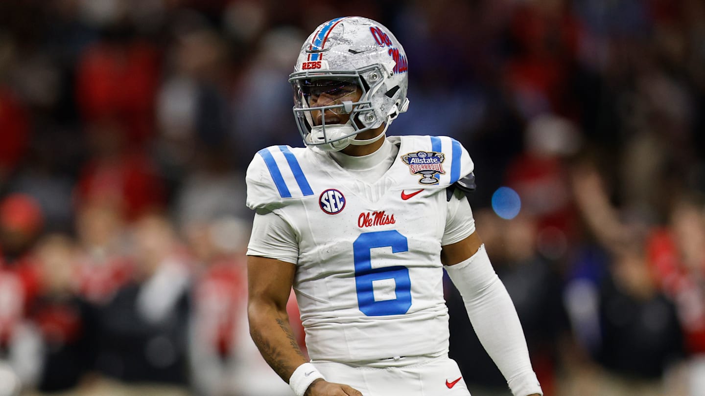 Postgame Trinidad Chambliss quote made Ole Miss shocking Georgia in the ...