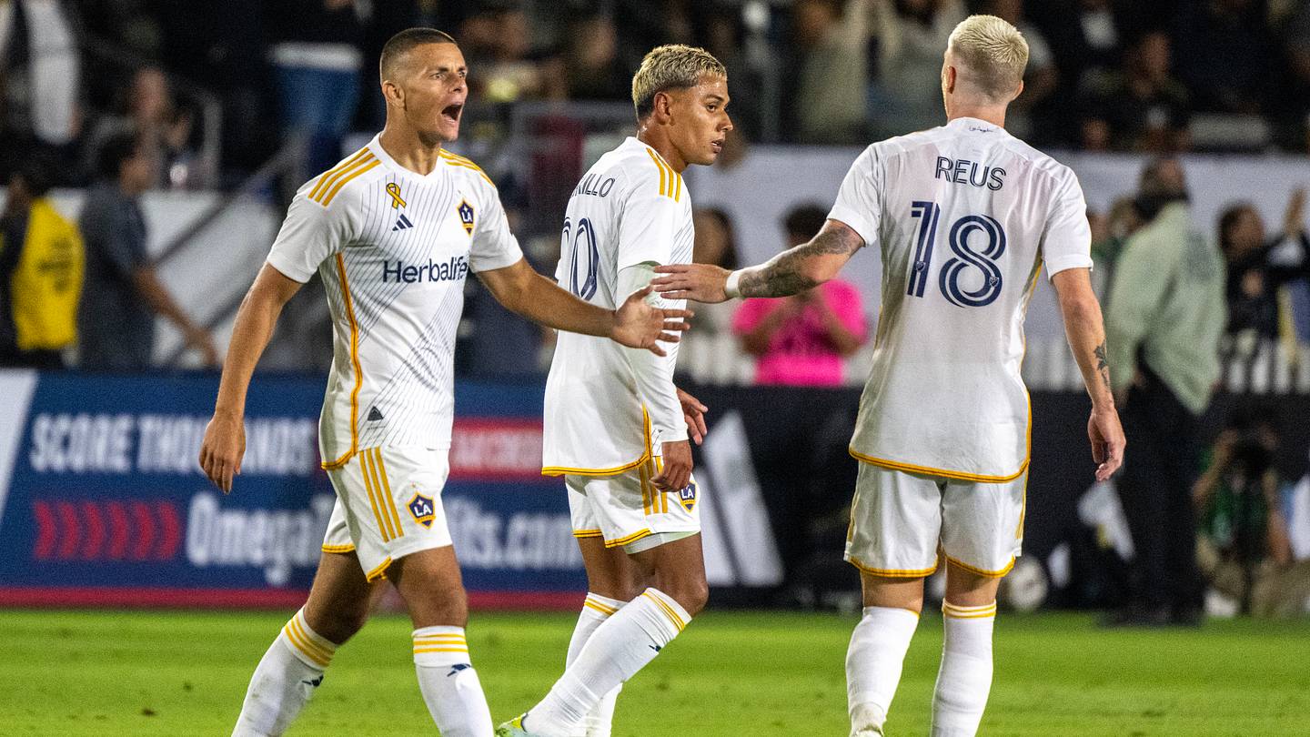 LA Galaxy may not mind being second-best in the West
