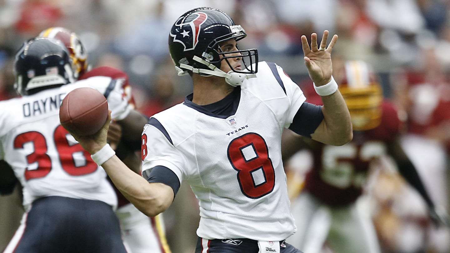 The 15 best quarterbacks in the history of the Houston Texans