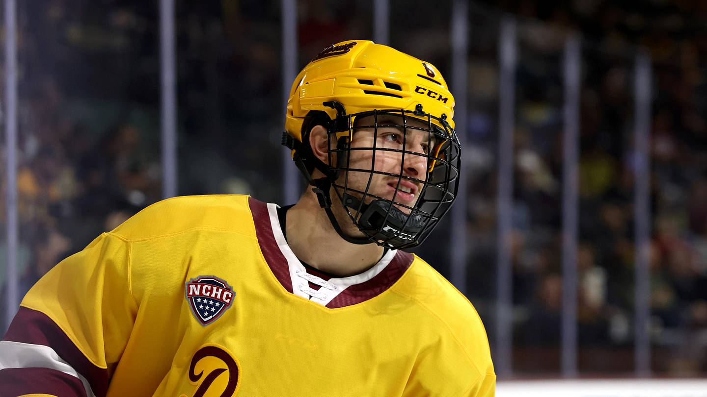 Devils should sign Arizona State University forward Artem Shlaine to an ...