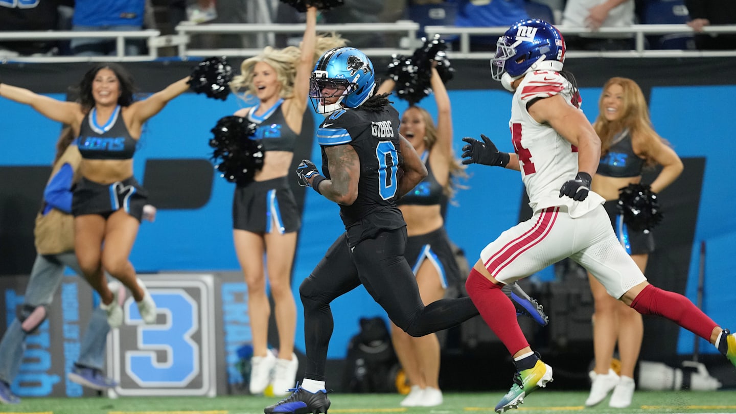 Jahmyr Gibbs was the straw that broke the camel's back for this Giants ...