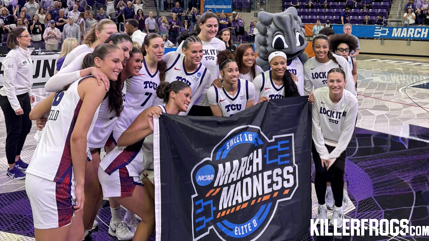 The Numbers Behind TCU Women's Basketball Sweet 16 Run