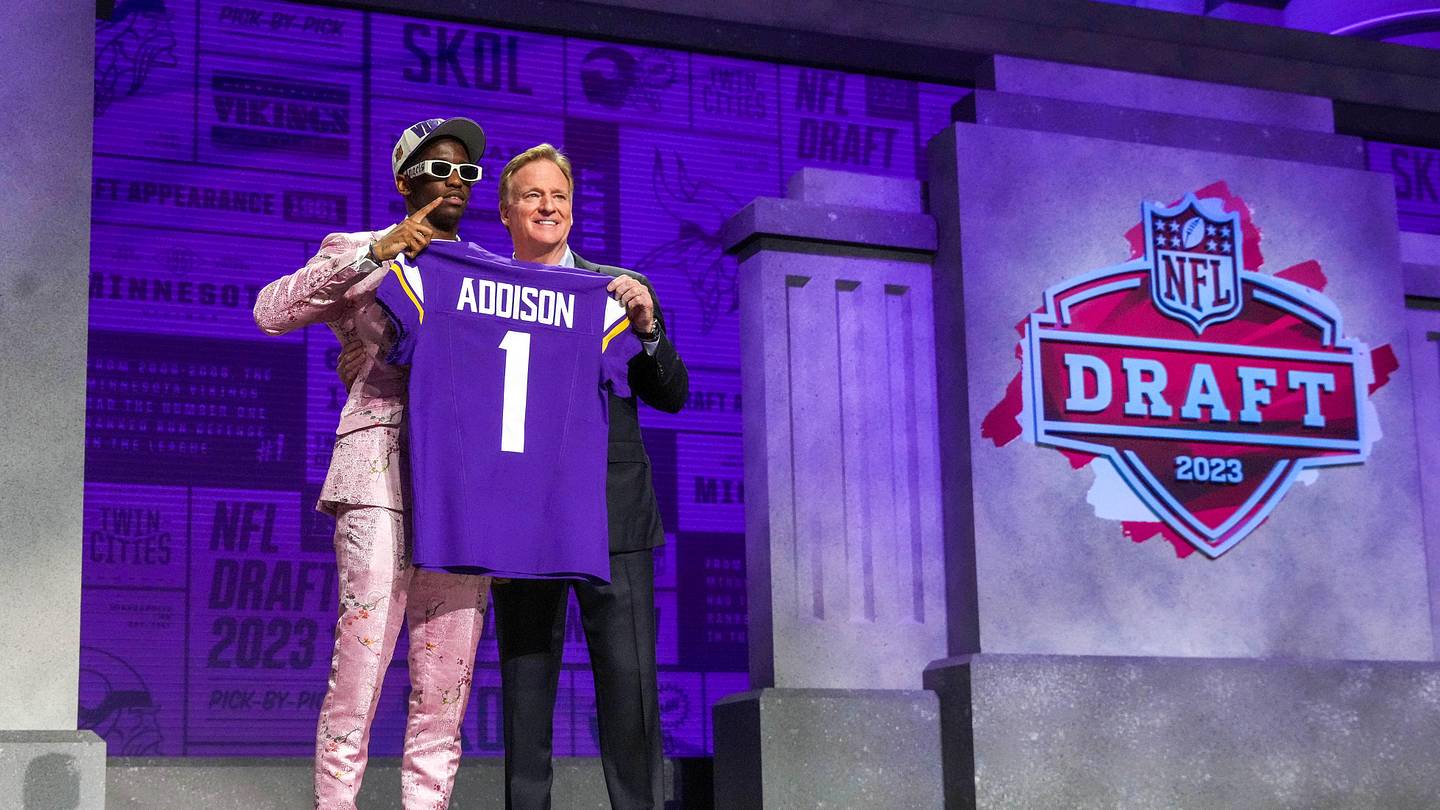 Minnesota Vikings draft tracker and updates for the 2023 NFL Draft