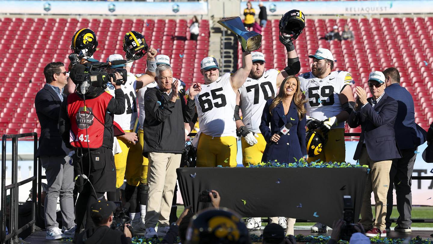 Logan Jones appreciates every single moment from his storied Iowa career