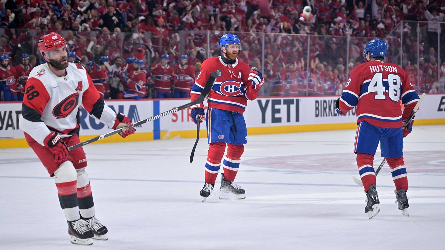 Canadiens must score early against Hurricanes in Game 4