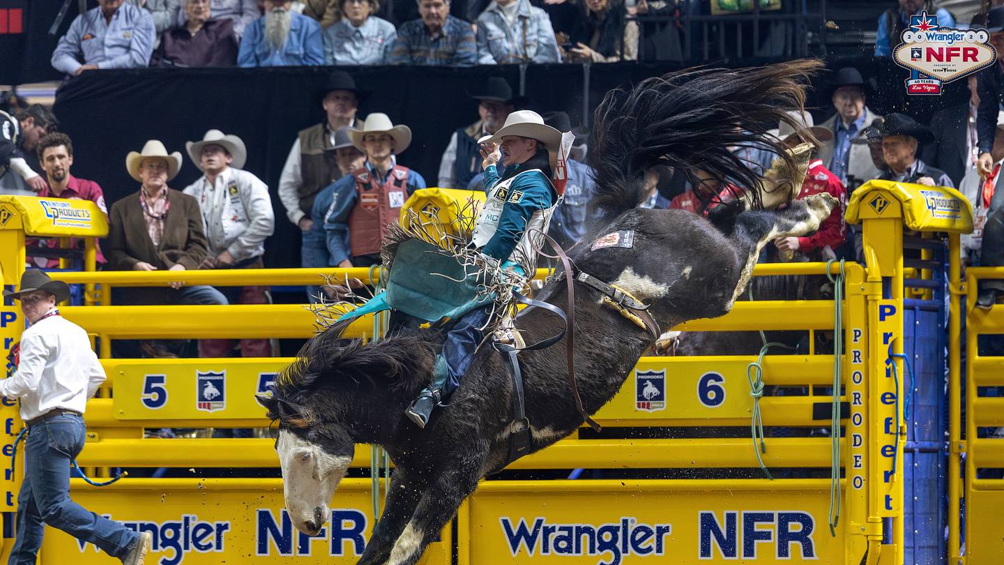Sam Petersen Shines in NFR Debut, Finishes as Bareback Average Champion
