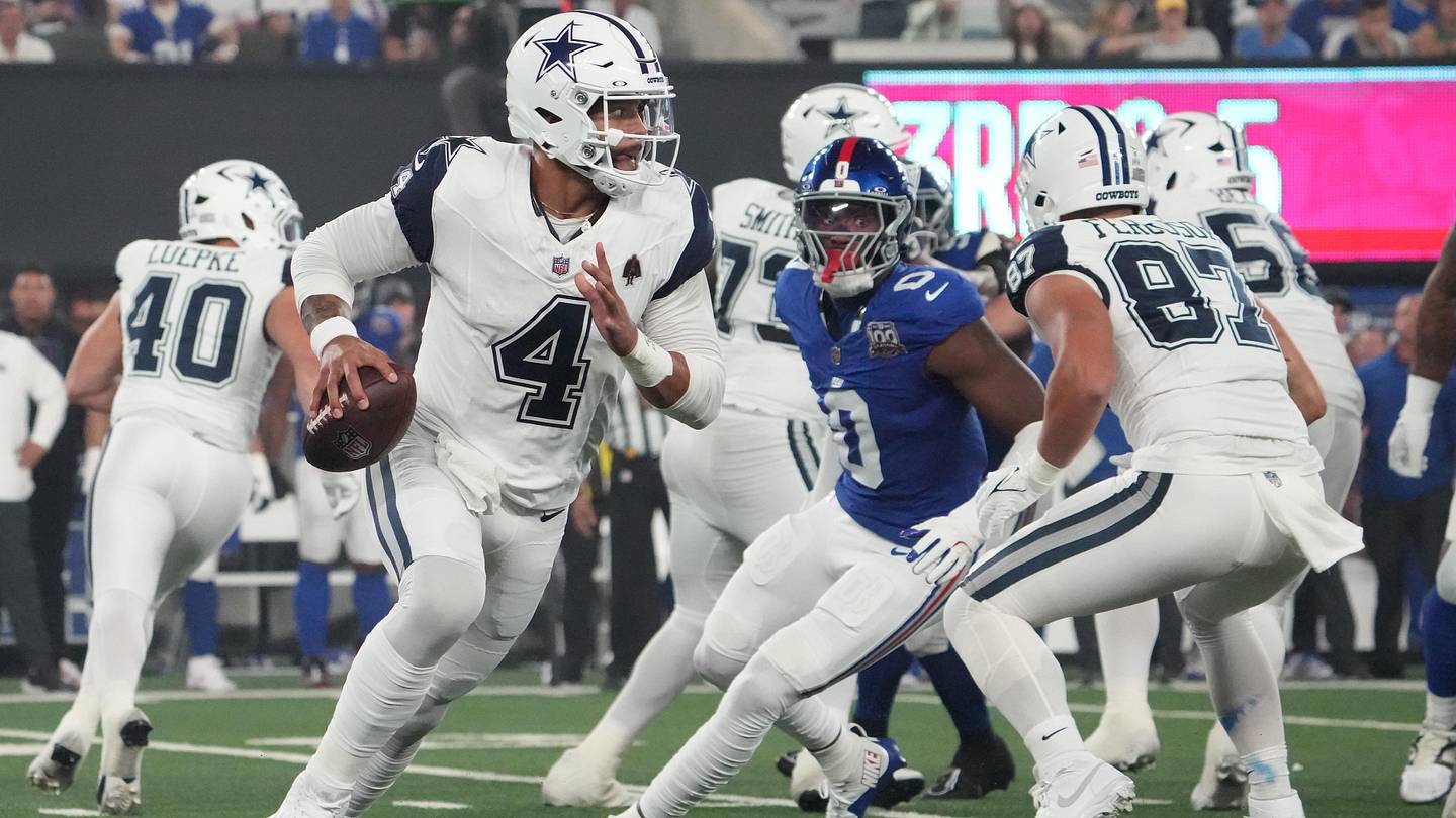 Dallas Cowboys QB Dak Prescott tabbed 'long shot' in 2025 NFL MVP race
