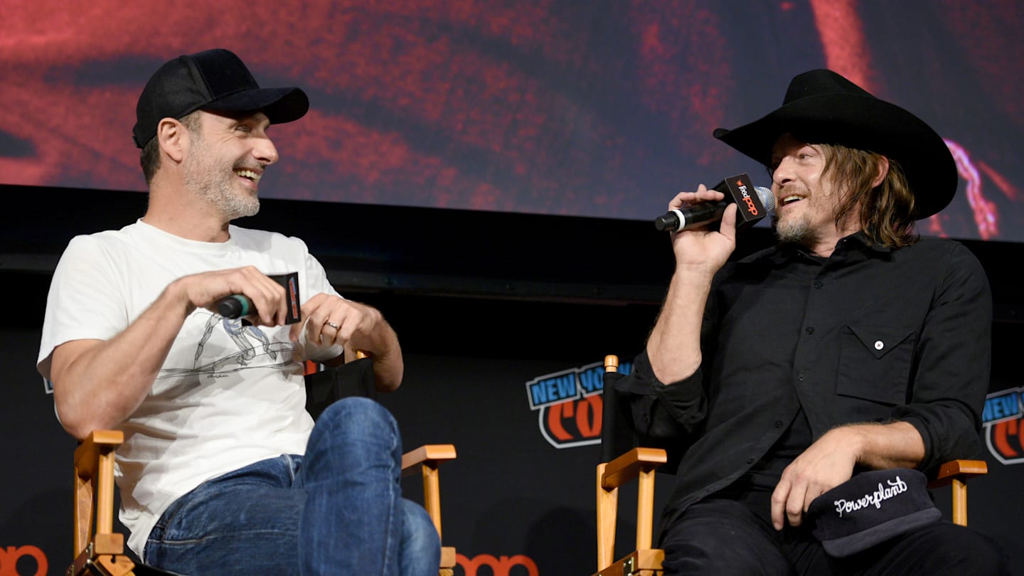 Norman Reedus reveals failed joke in ongoing prank war with Andrew ...