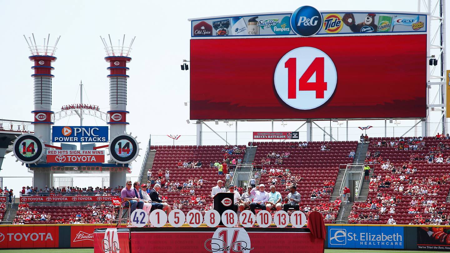 Ranking every Reds player who's had his jersey retired