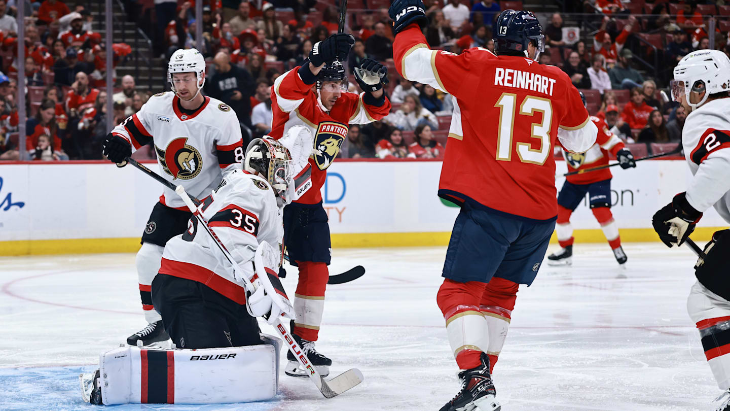 Senators get crushed by Panthers in Sunrise