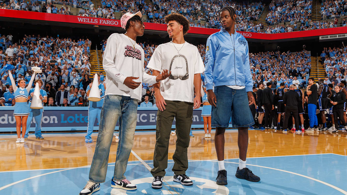 Watch Caleb Wilson throw down another epic dunk at UNC practice