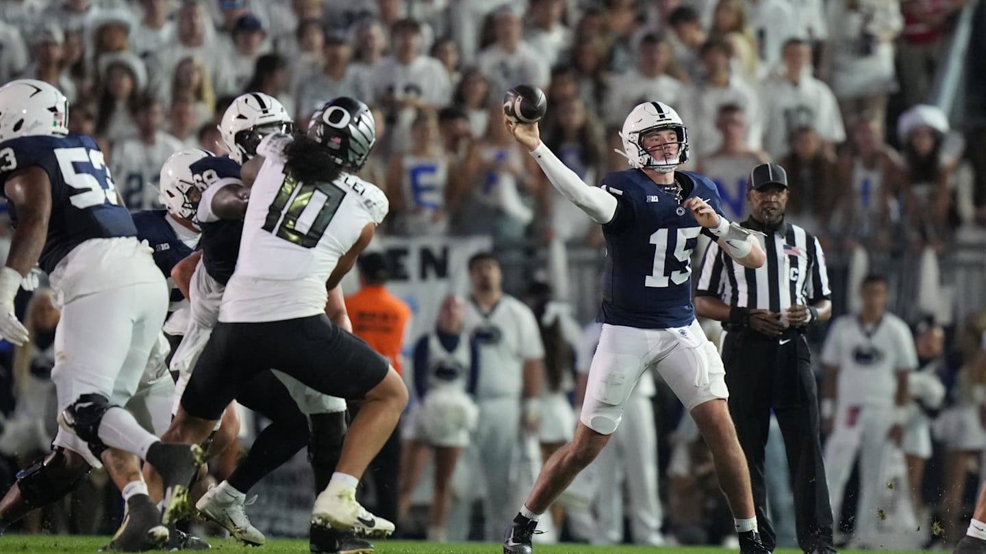 Penn State Falls to Oregon on Another Stinging Interception