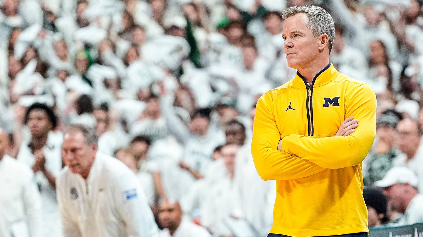Dusty May couldn't help but go viral as No. 3 Wolverines toppled top-10 ...