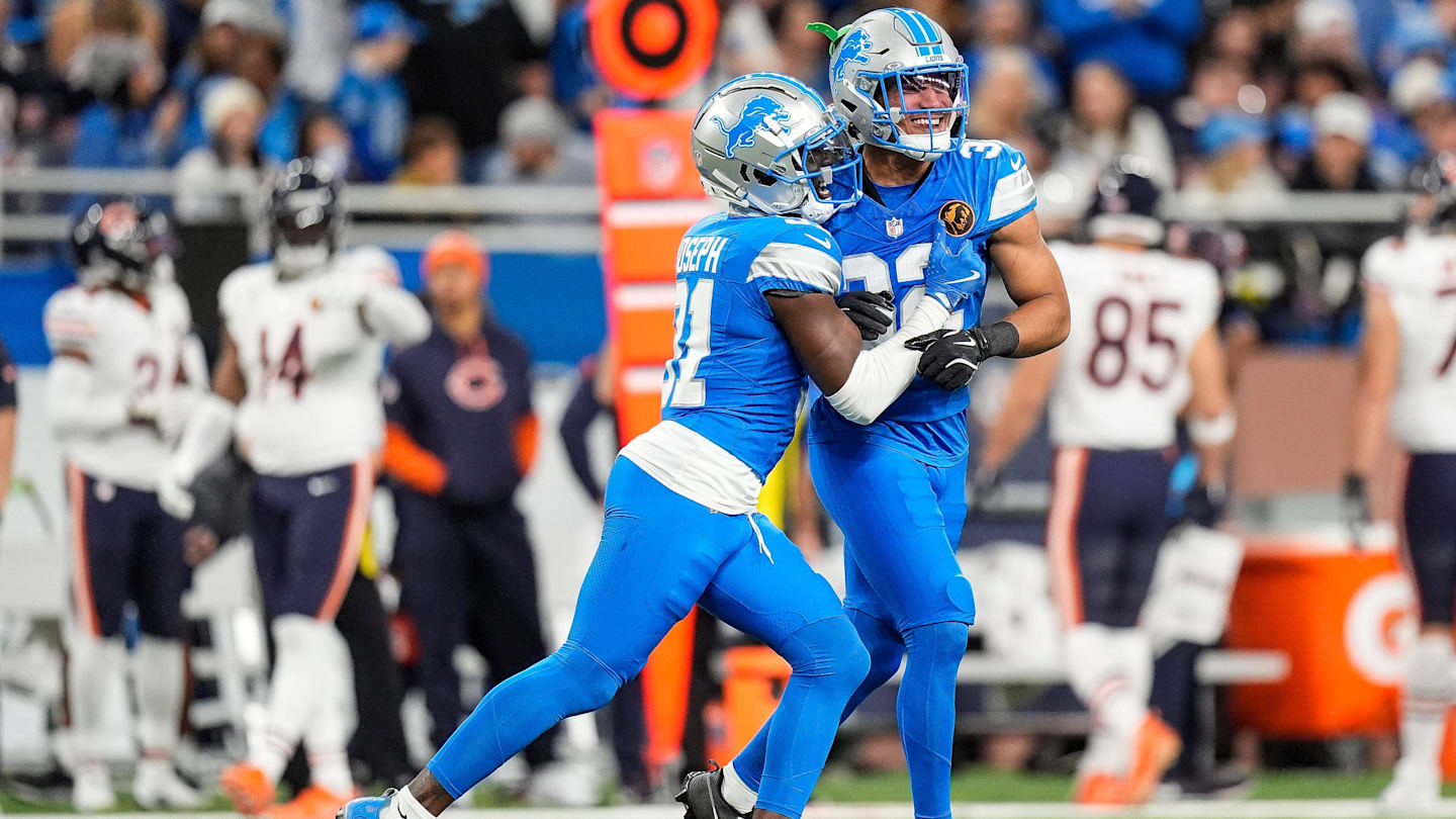 Kerby Joseph and Brian Branch are in some very elite air among safety tandems