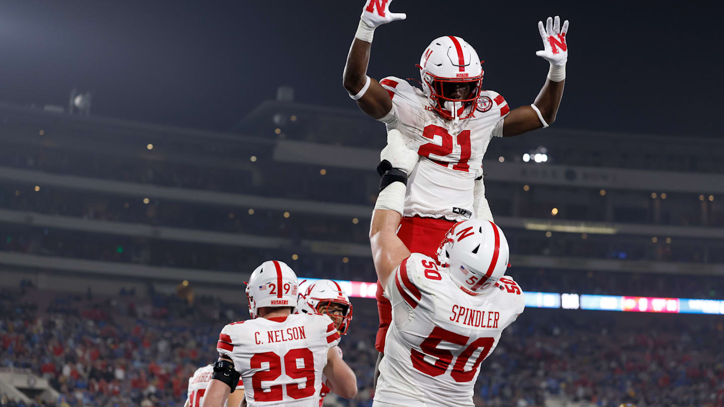 Emmett Johnson's Nebraska workhorse chops are rocketing him up draft charts