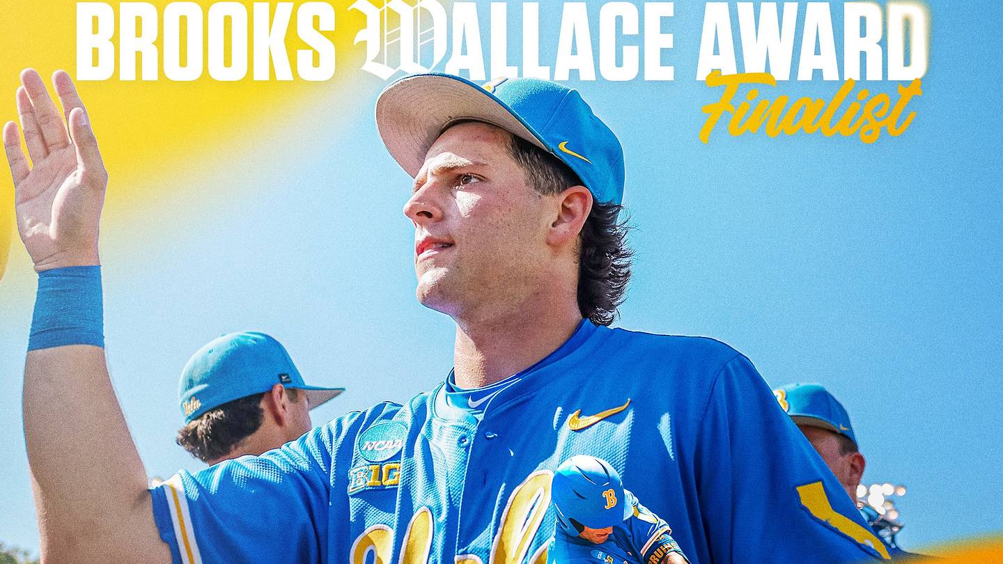 Bruins Shortstop Named Finalist for Brooks Wallace Award