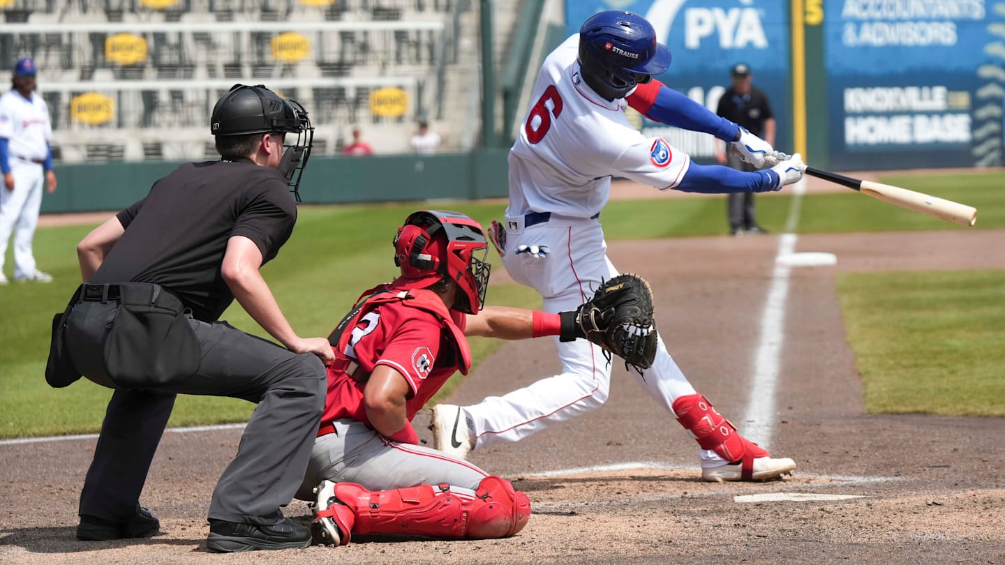 Reds prospect involved in bizarre play that left veteran broadcaster ...