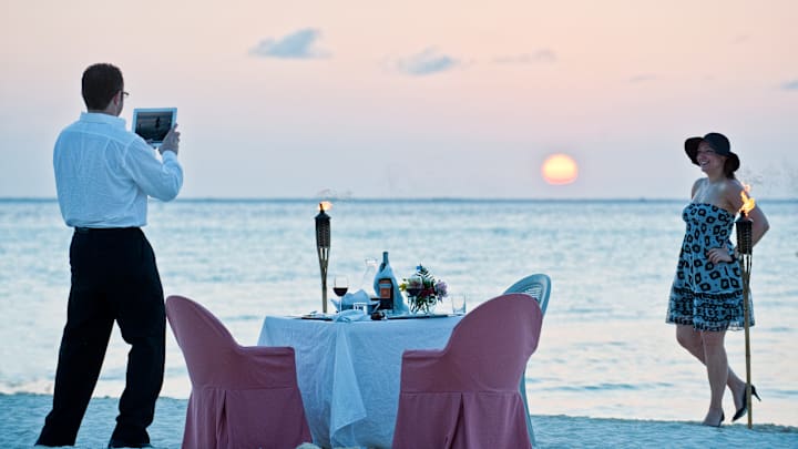 romantic beach breaks