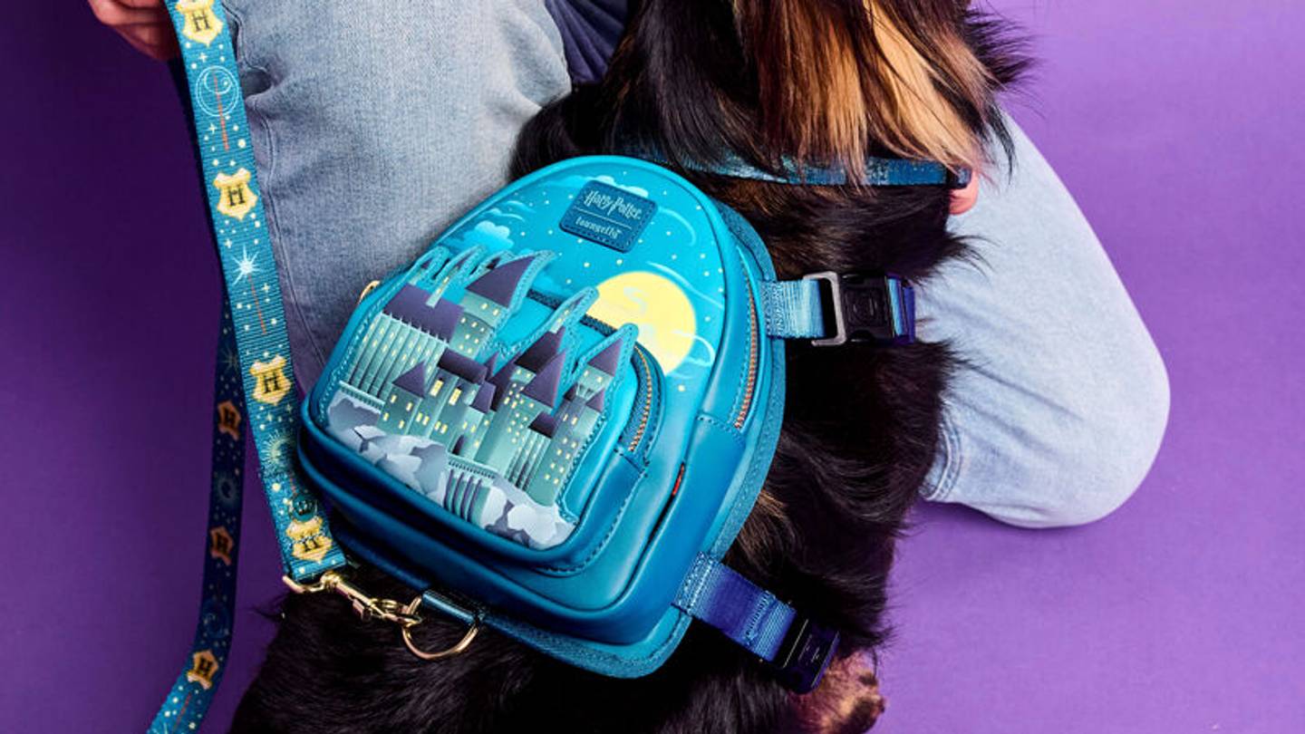 Your dog can rep their Hogwarts house with new Loungefly pet accessories