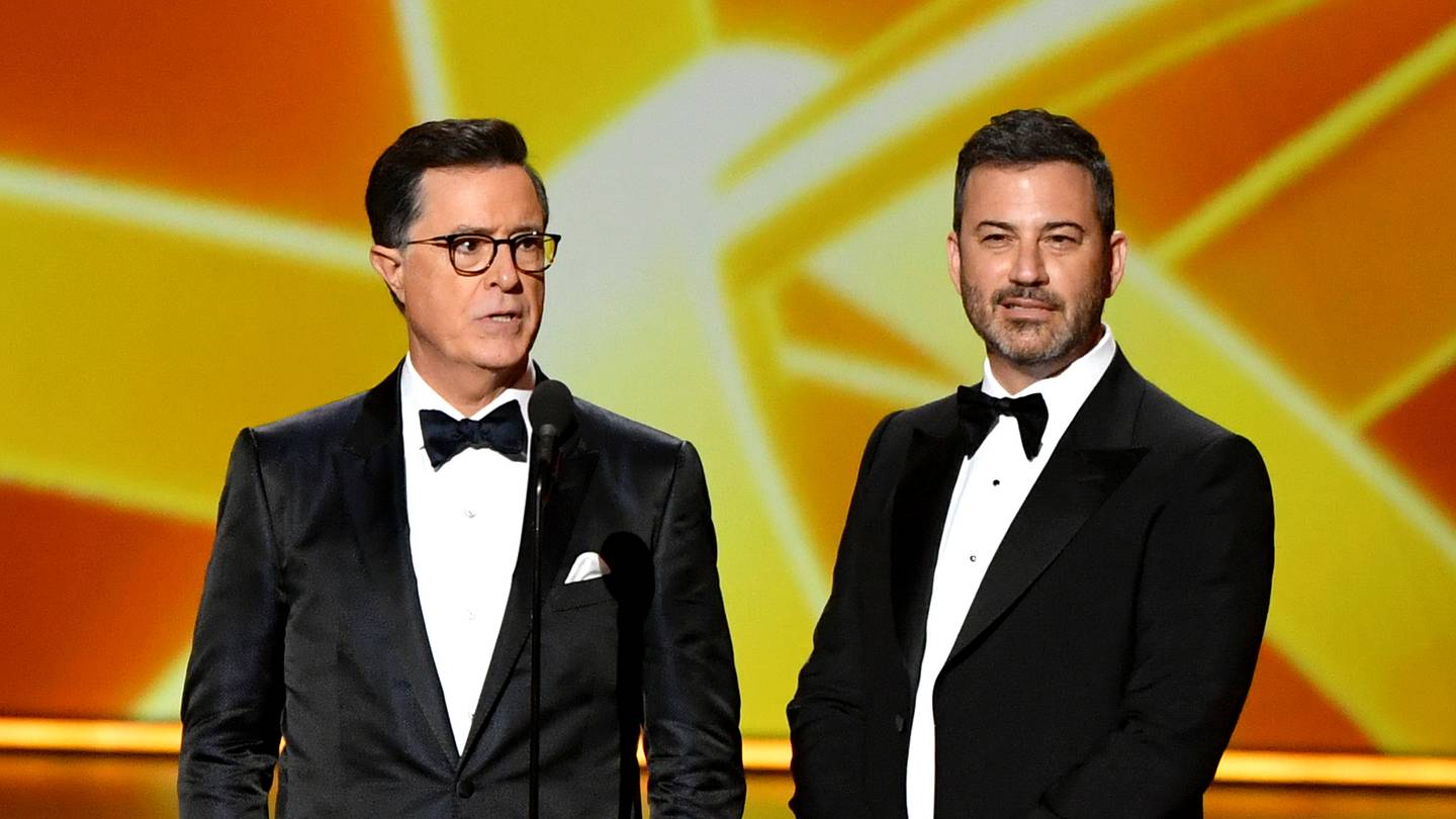Jimmy Kimmel's latest move proves he's Stephen Colbert's biggest advocate