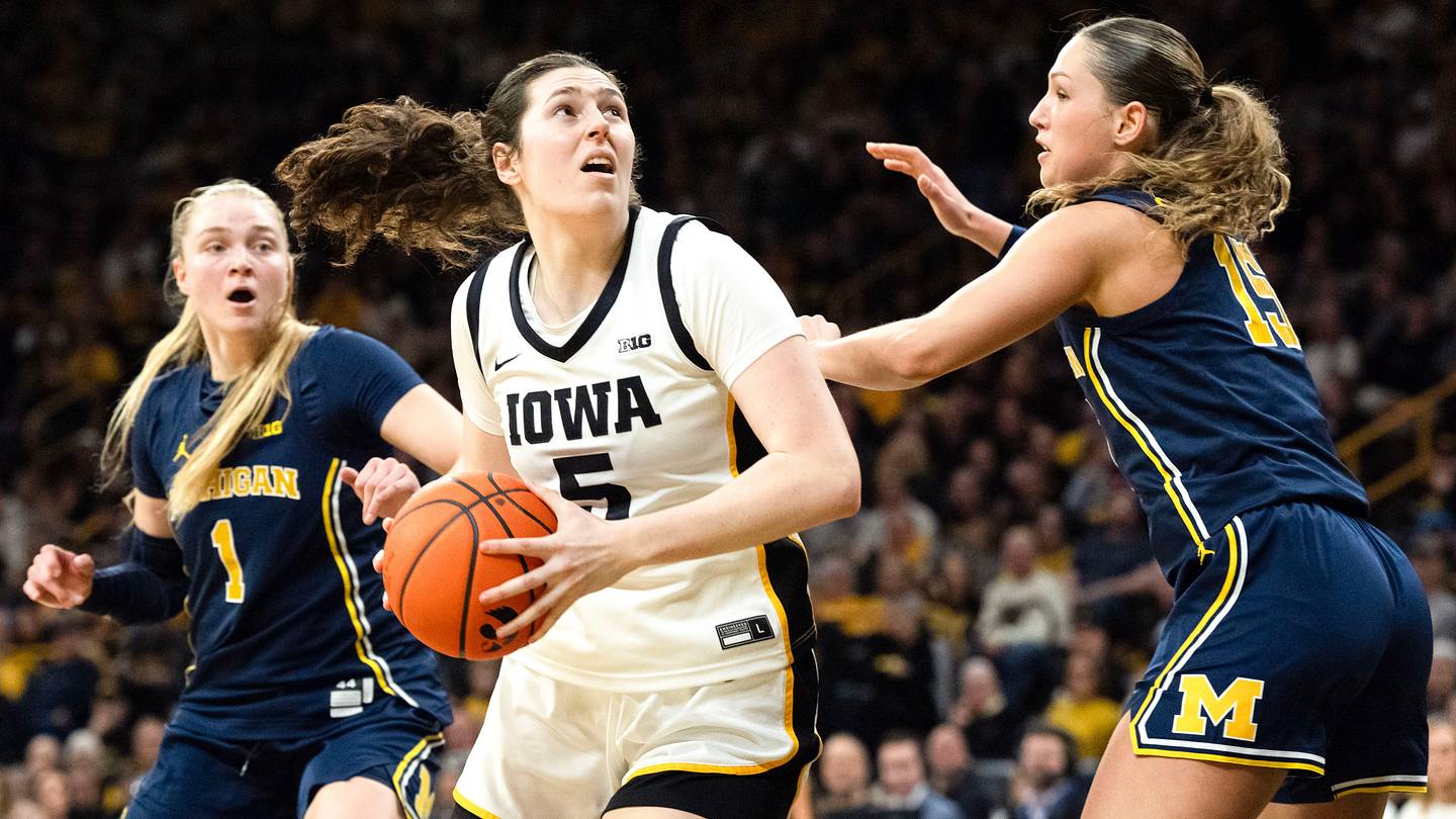 The Hawkeyes caged the Wolverines in a statement game with massive ...