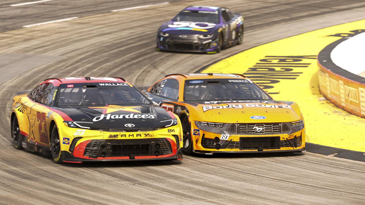 Bubba Wallace plummets after Carson Hocevar clash, despite strong start