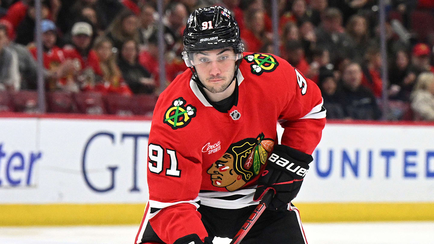 The Blackhawks may have jumped the gun by locking up Frank Nazar long term