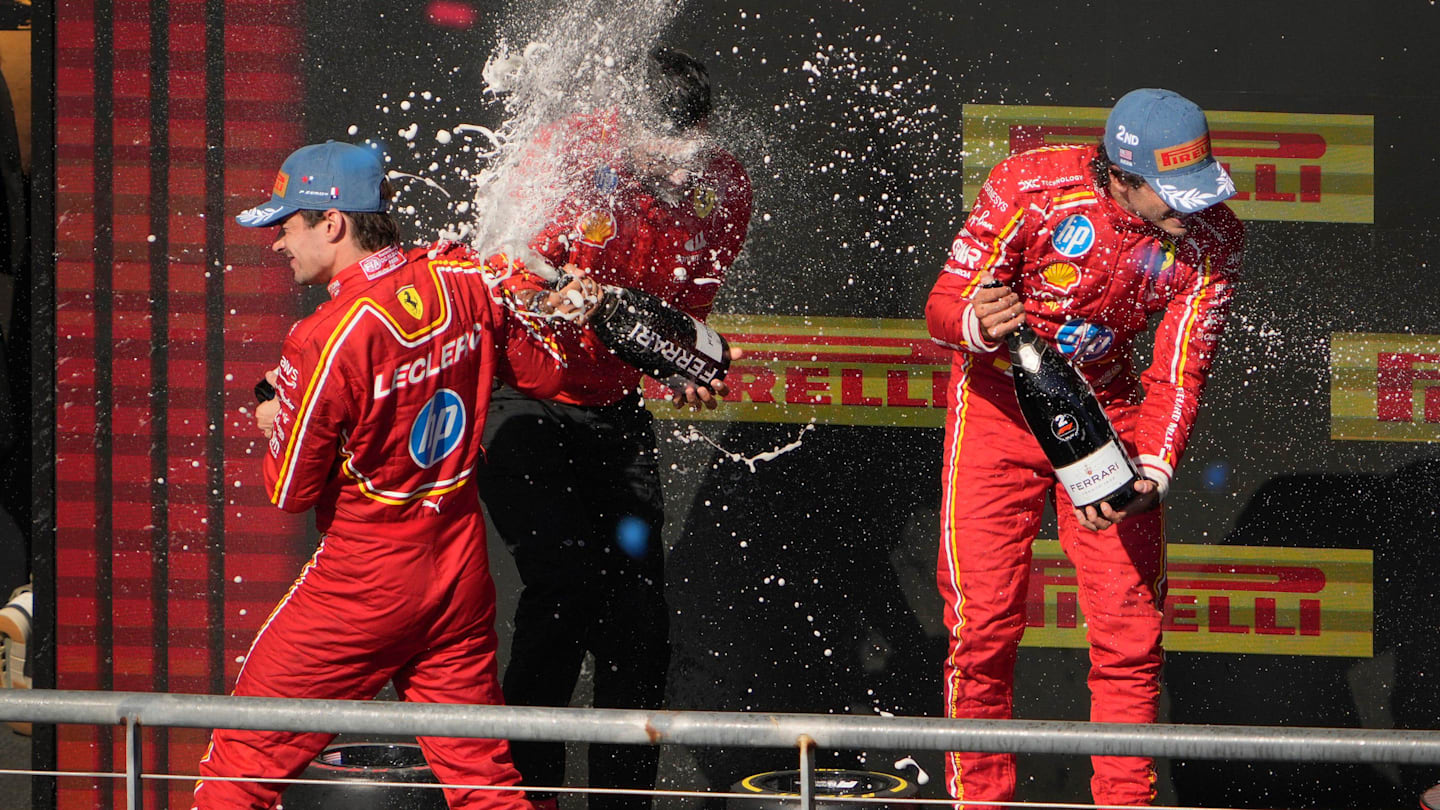 Mexican GP Results: Ferrari Celebrates On Top Step After Chaotic Race