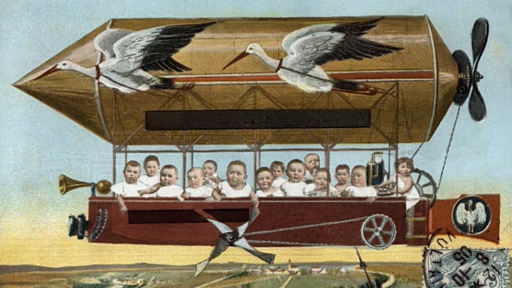 do storks bring babies