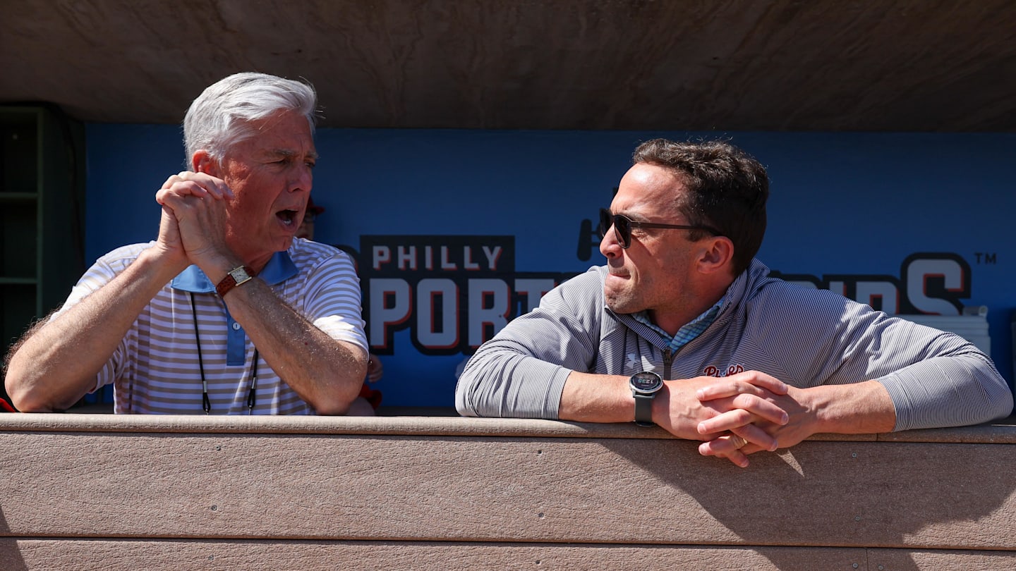 Phillies name new general manager as part of a big front office shake-up