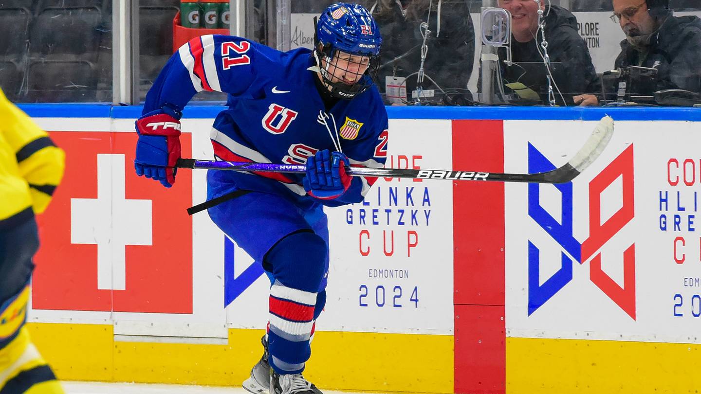 Bruins' prospect Cooper Simpson continues to torch the USHL