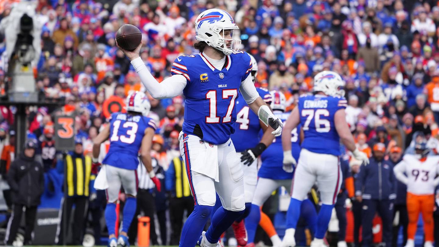 Where Bills rank in number of primetime games for 2025 season