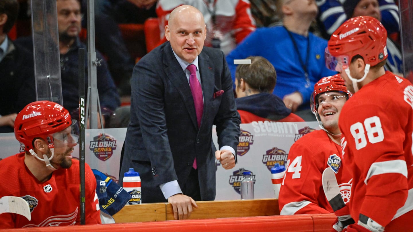 Detroit Red Wings Fire Derek Lalonde, Hire Todd McLellan