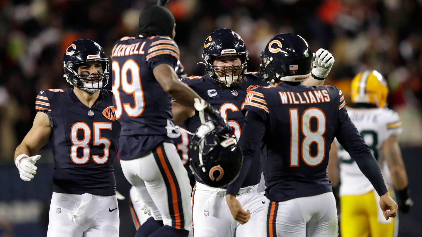 Bears put themselves in a GREAT spot for the playoffs with win over ...