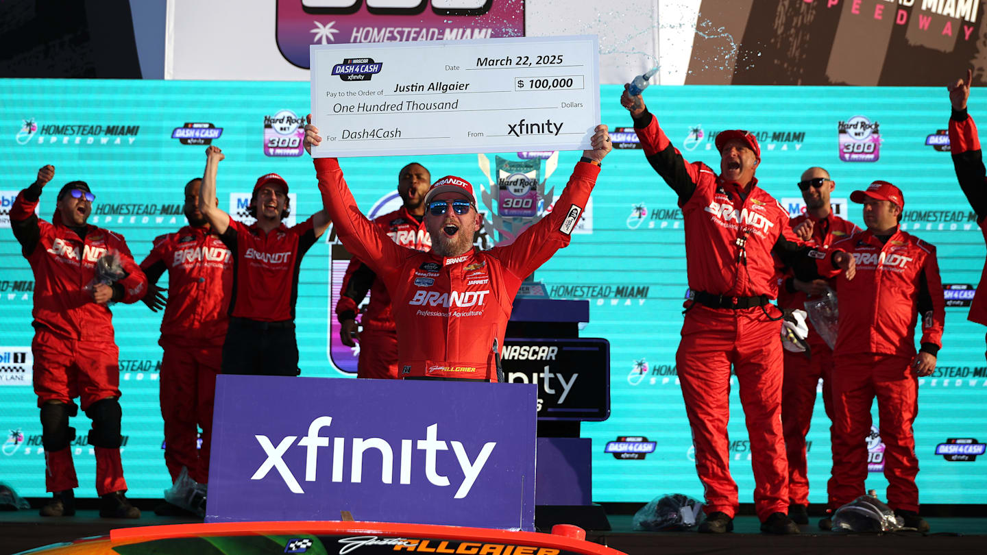 NASCAR Xfinity Series: Who won the Hard Rock Bet 300 at Homestead-Miami?