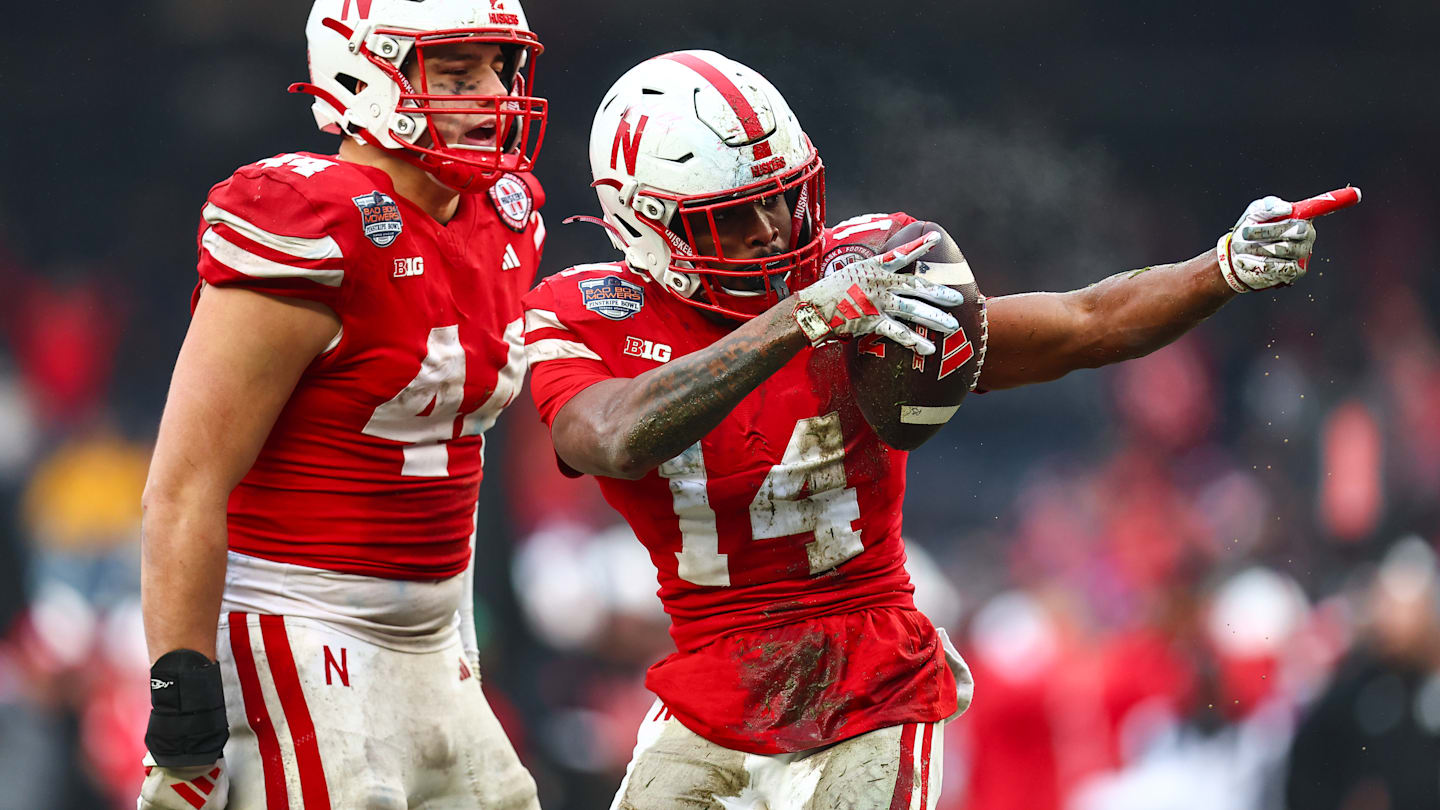 Rahmir Johnson ensures that Pinstripe Bowl win is Nebraska football ...