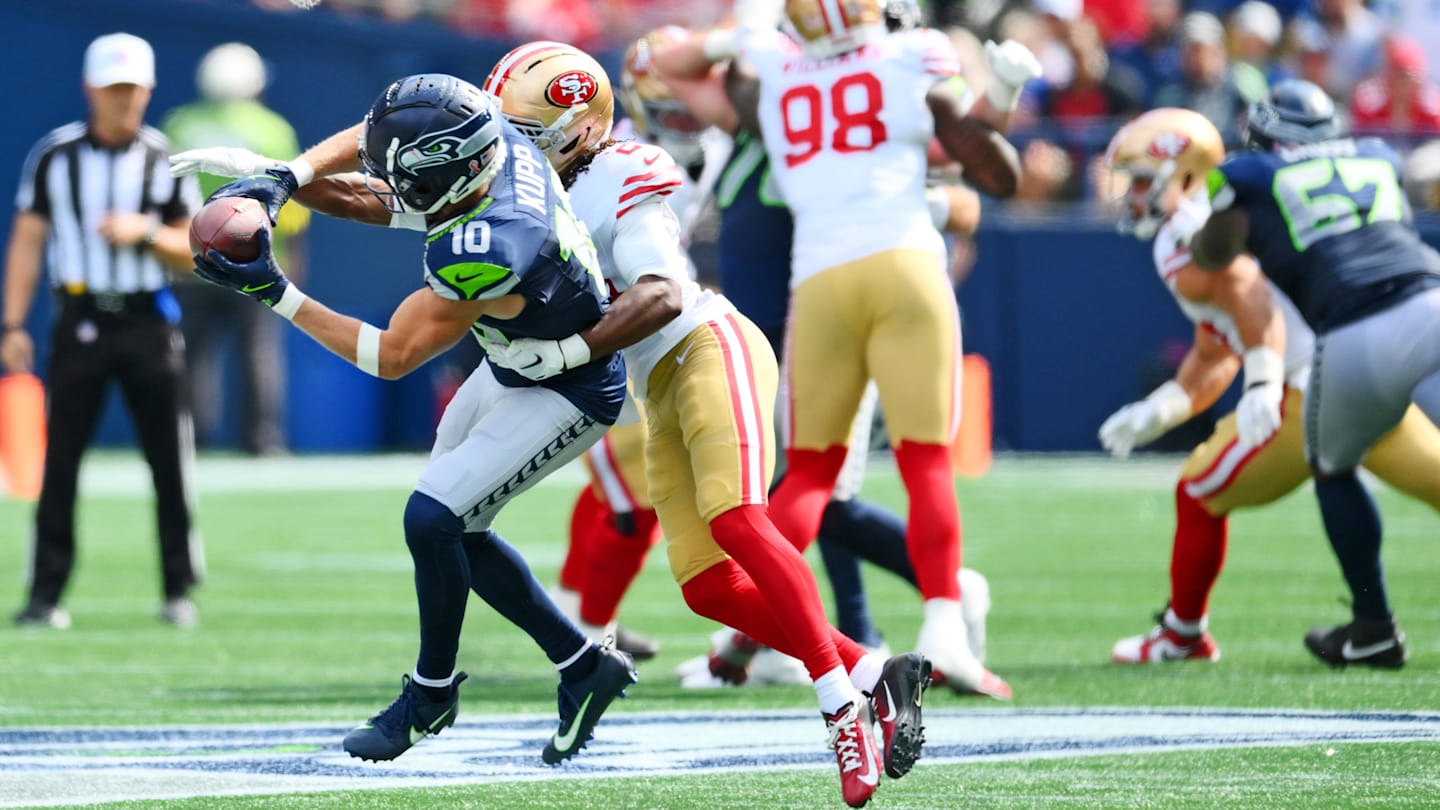 Seahawks' star CB Riq Woolen beaten on 2 key plays in crushing late ...