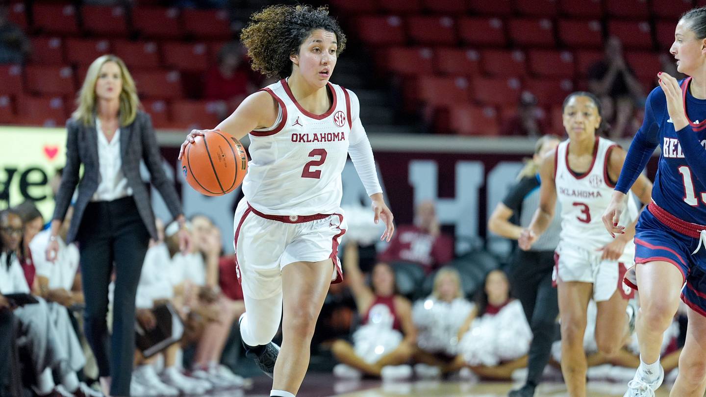 Oklahoma’s Aaliyah Chavez immediately showed why she was the No. 1 ...