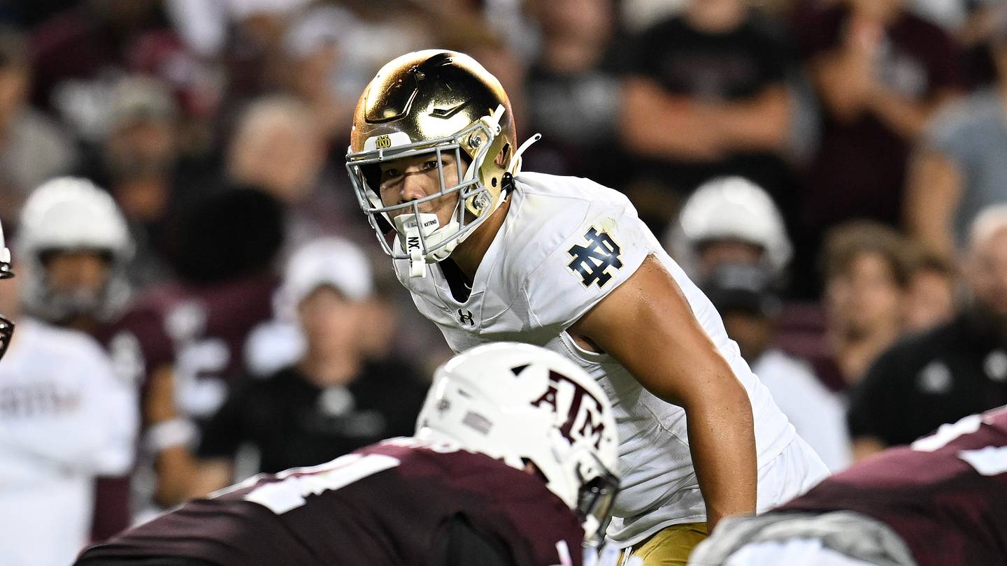 Notre Dame given huge pass-rush boost to face Miami with kickoff almost ...