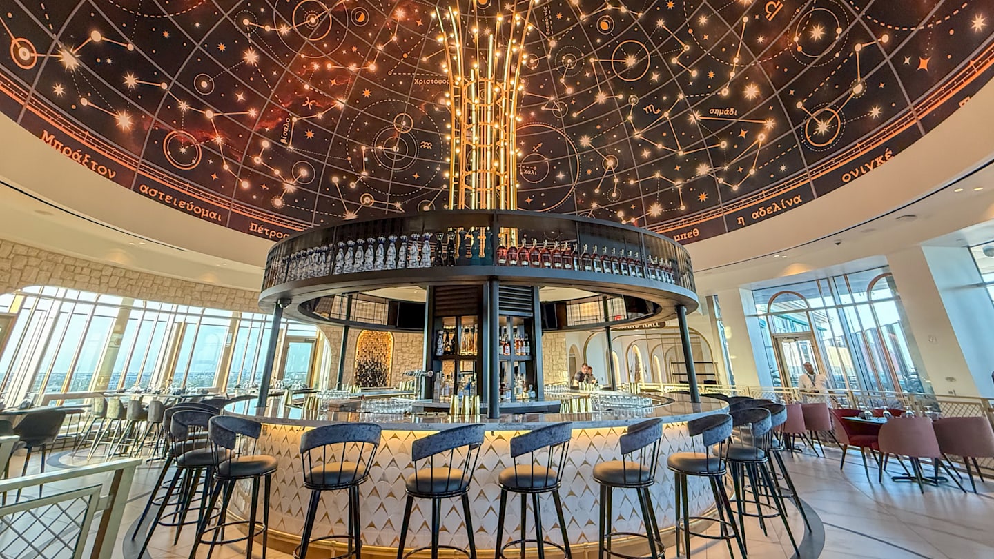 Bar Helios at Universal Helios Grand Hotel offers epic grandeur from ...