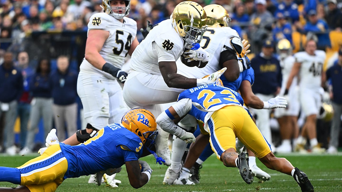 Jeremiyah Love hints at surprising disrespect that fueled Notre Dame's ...