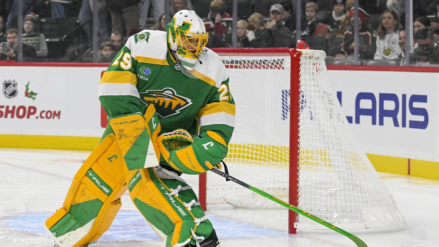Wild Goalie Earns Unique Achievement