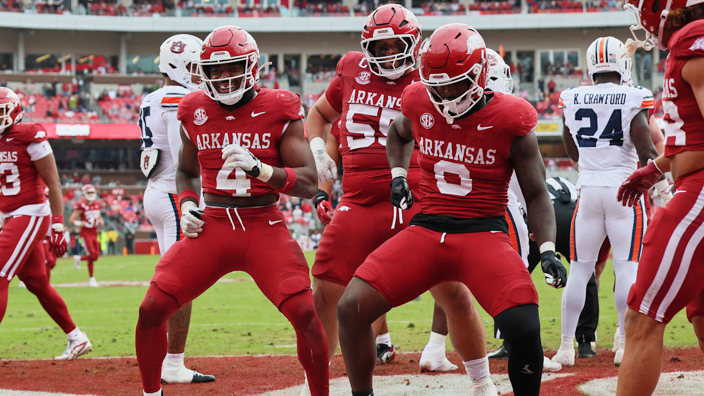 Watch: Arkansas football's First Pick-Six since 2023