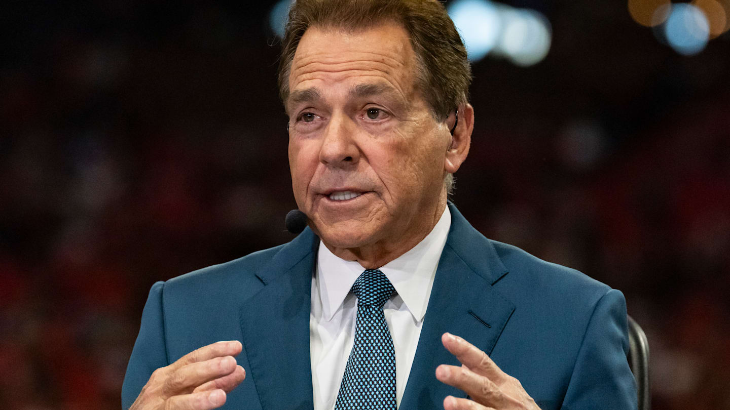 Nick Saban going full Indiana Jones on GameDay is peak football: Best ...