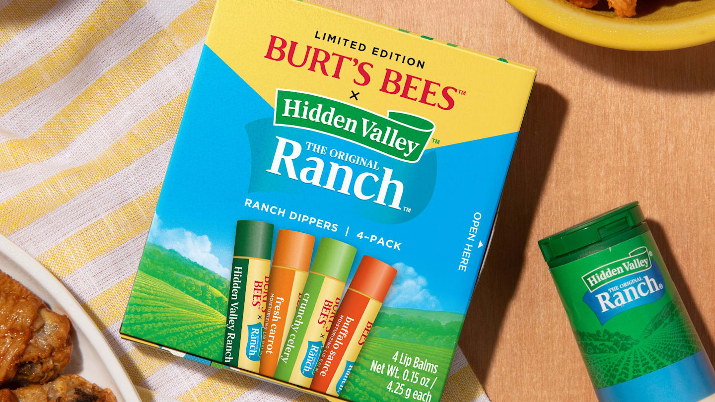 The Burt's Bees x Hidden Valley Ranch collab is back and we're not joking.