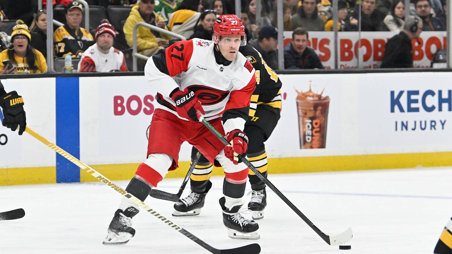 Monday's practice indicates a major change is coming to the Hurricanes ...