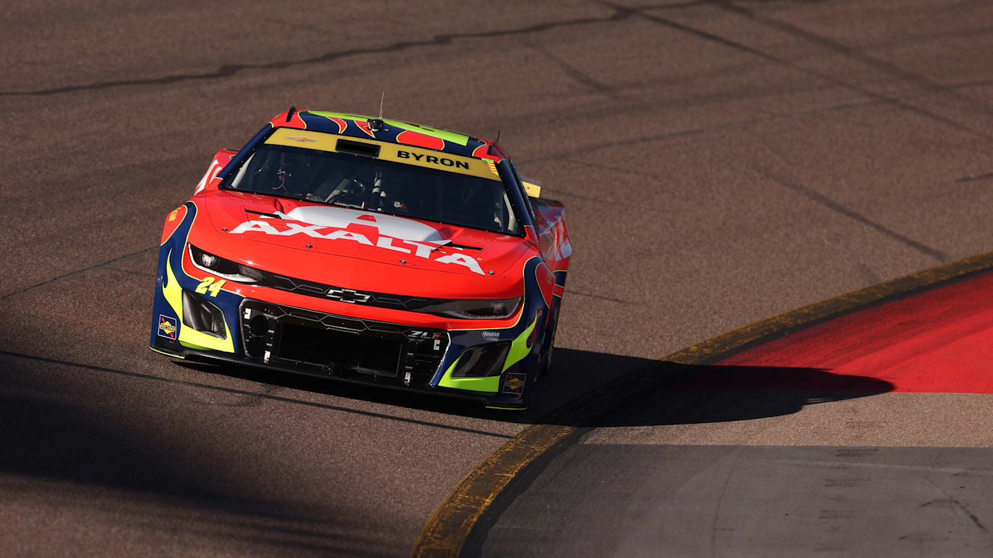 William Byron kept another driver (not named Denny Hamlin) from winning ...