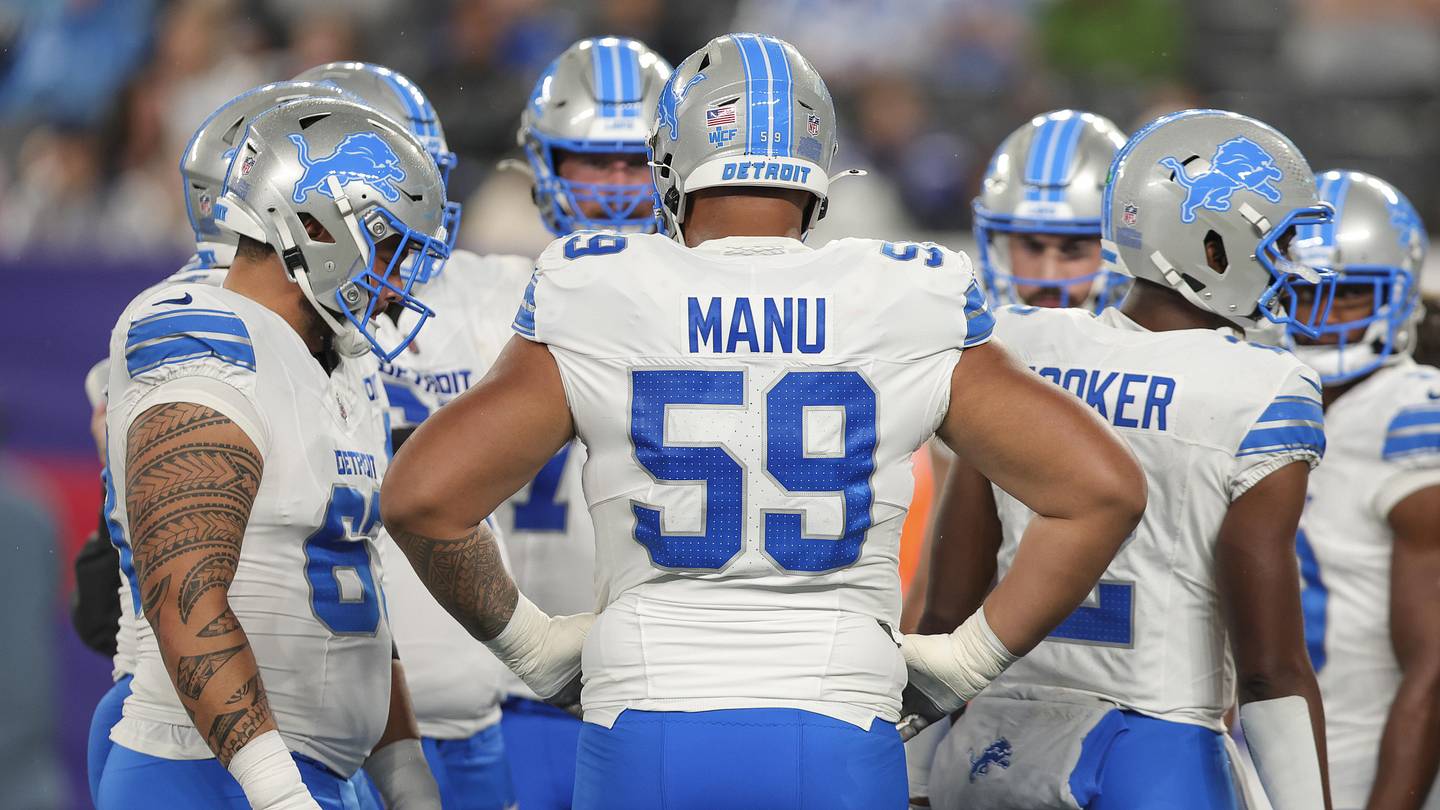 Detroit Lions 53-man roster projection after the first preseason game