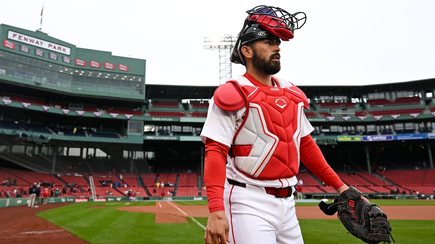 Updated Red Sox lineup with Connor Wong heading for IL