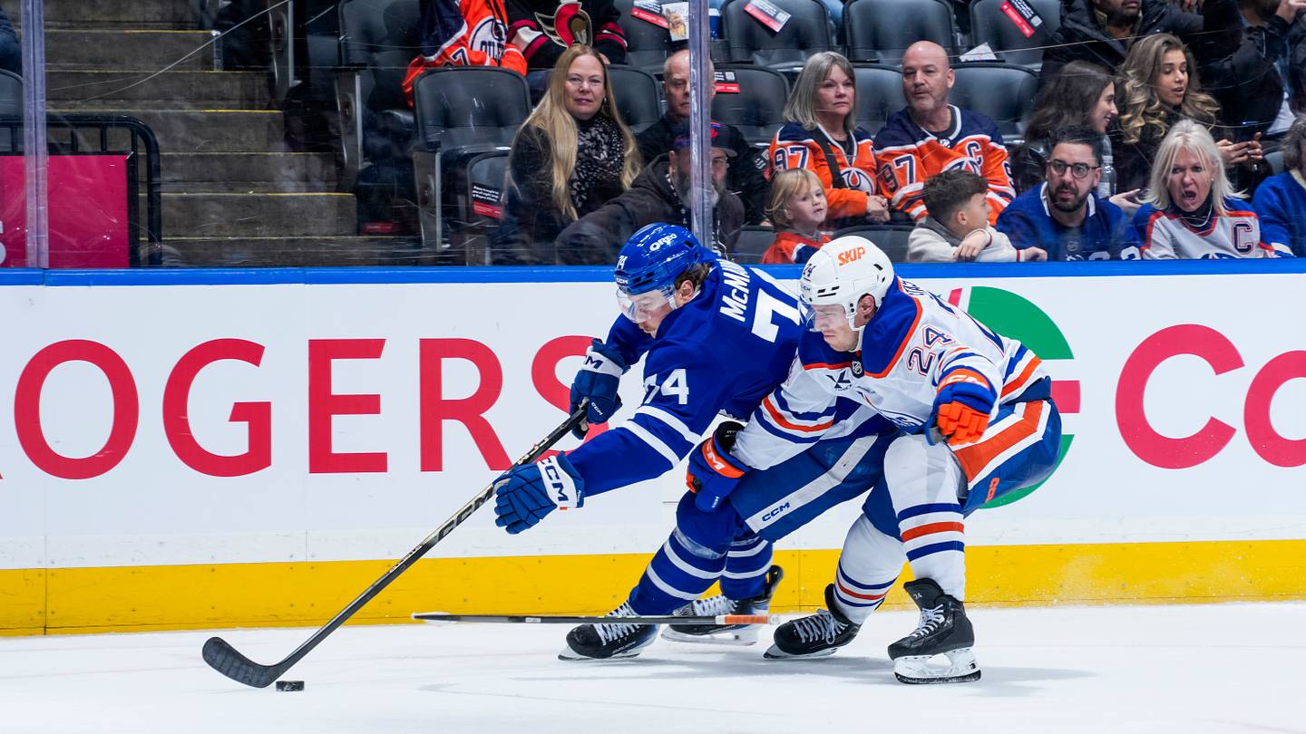 Oilers Rumours: Maple Leafs forward emerges as prime Oilers trade ...